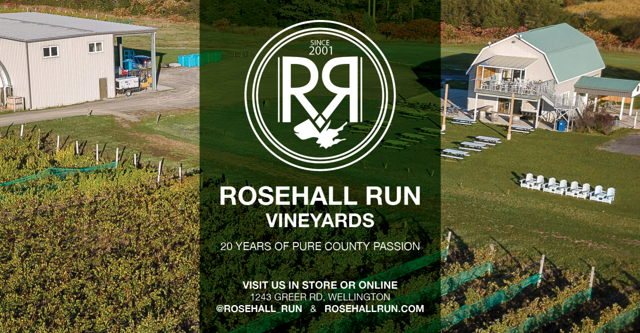 Rosehall Run Vineyards | Prince Edward Community Theatre